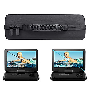 co2CREA Hard Case Replacement for DBPOWER 11.5" 12" Portable DVD Player