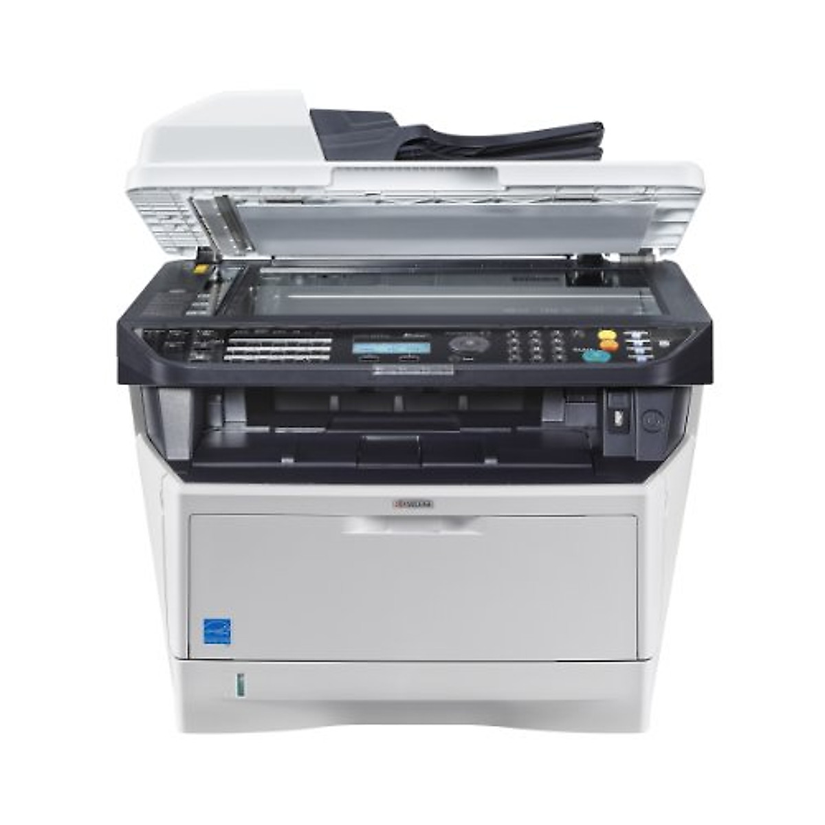 Kyocera 1102PN2US0 ECOSYS M2535dn Black and White Multifunctional Network Printer; Standard Print, Copy, Fax and Color Scan; Fast Output Speed of 37 Pages per Minute; Resolution 600 x 600 dpi