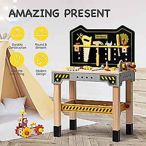 Modern Velvet Couch with 2 Pillow Plus A Classic Wooden Workbench