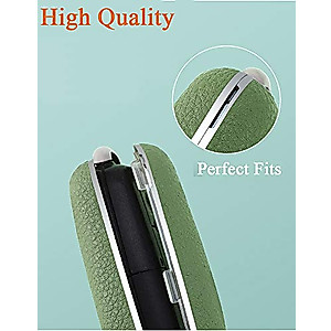 SANRILY Flip Key Fob Cover for Volkswagen Jetta Passat Golf Beetle GTI Polo for Touran Keyless Remote Key Case ABS Plastic Leather Key Protective Shell with Keychain Pink