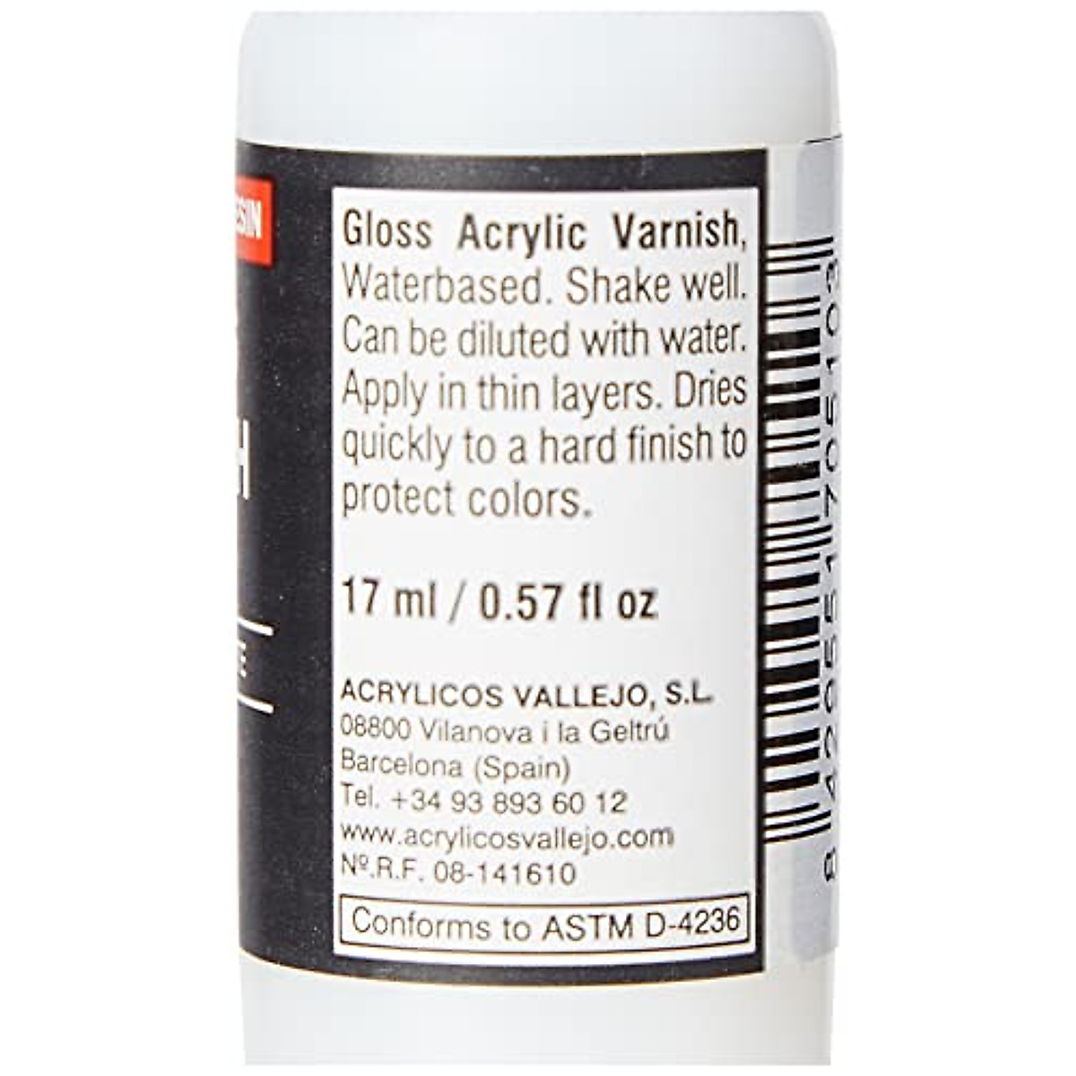 Vallejo Acrylic Paint, Gloss Varnish
