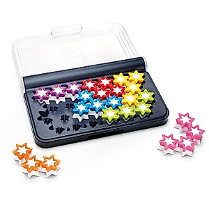 SmartGames IQ Stars Travel Game with 120 Challenges for Ages 6 to Adult
