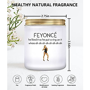 Wedding Gifts for Getting Married- Engagement Gift for Her, Newlywed Gift, Bride and Groom Gift Idea, Bride Gifts- Fiance Gift for Her, Lavender Candles(7oz)