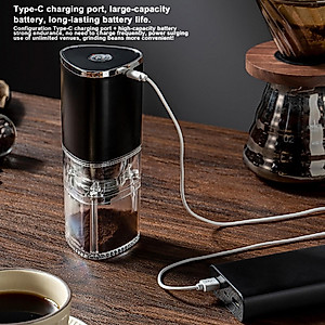 Coffee Bean Grinder, Stainless Steel Electric Coffee Grinder, Adjustable Spice Grinder Mill, Household Small Grinder, 1 Touch Operation Automatic Burr Coffee Grinder, Grind Settings for 15-20 Cup