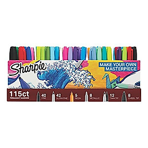 Sharpie Ultimate Markers Collection - 115 Assorted Colors