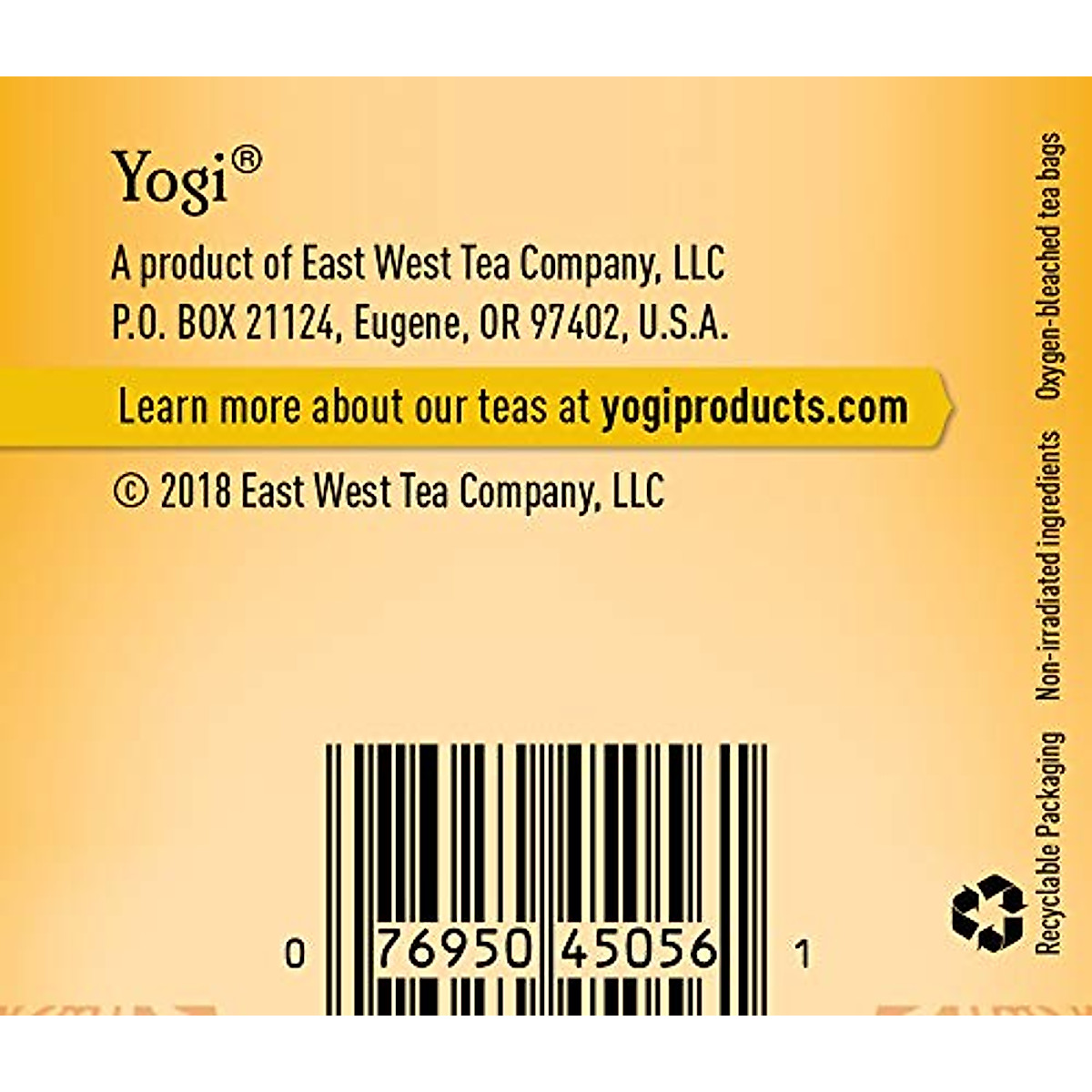 Yogi Tea, Honey Lemon Throat Comfort, 16 Count