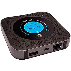 NETGEAR Wi Fi Nighthawk M1 MR1100 Mobile Hotspot Router for AT&T (Renewed), dual band