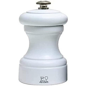 Peugeot Bistro 4 Inch Pepper Mill, White Matte