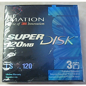 Imation SuperDisk 120MB (3-Pack) LS-120 Super Disk