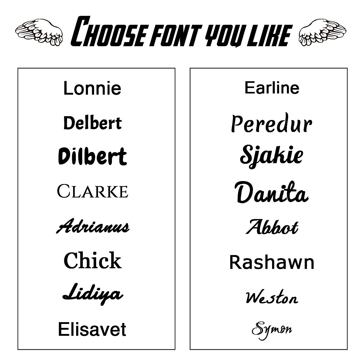 Personalized Temporary Tattoos with Name/Text, Custom Fake Name Tattoos Temporary Waterproof Body Sticker for Women and Men