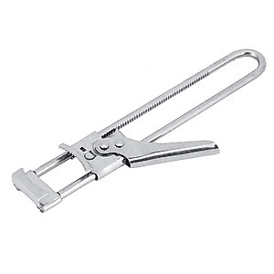 LIYJTK Bottle Opener, Manual Adjustable Stainless Steel Can Opener Bottle Jar Lid Gripper Kitchen Tool