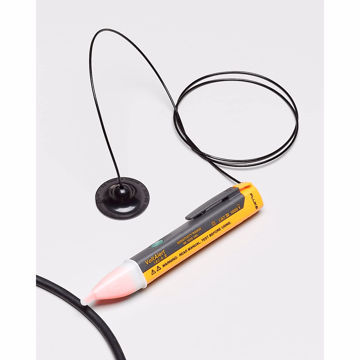 Fluke 1AC II VoltAlert Non-Contact Voltage Tester, Pocket-Sized, 90-1000V AC, Audible Beeper, 2 Year Warranty, CAT IV Rating