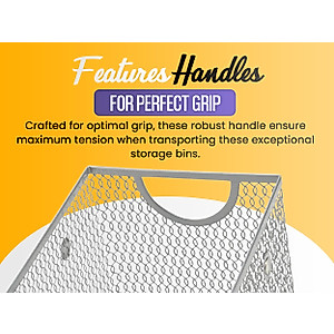 YBM Home Wire Mesh Storage Basket Organizer for CD and DVDs - 6 Pack