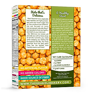 TGB Cinnamon Macadamia Nuts | 1g Net Carb Keto Snack | Gluten Free Low Carb Candy, 10 Ounces