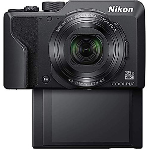 Nikon 26527B Coolpix A1000 16MP 35x Optical Zoom 4K Compact Digital Camera - (Renewed)