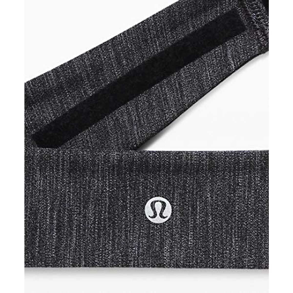 Lululemon Fly Away Tamer Headband (Heathered Black)