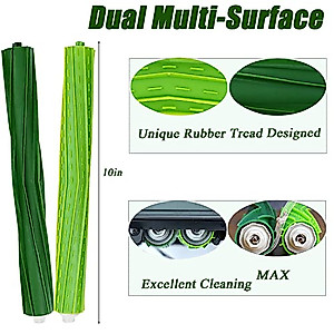 Replacement Parts Roller Brushes kit Compatible for IRobot Roomba S9 (9150) S9+ S9 Plus (9550)