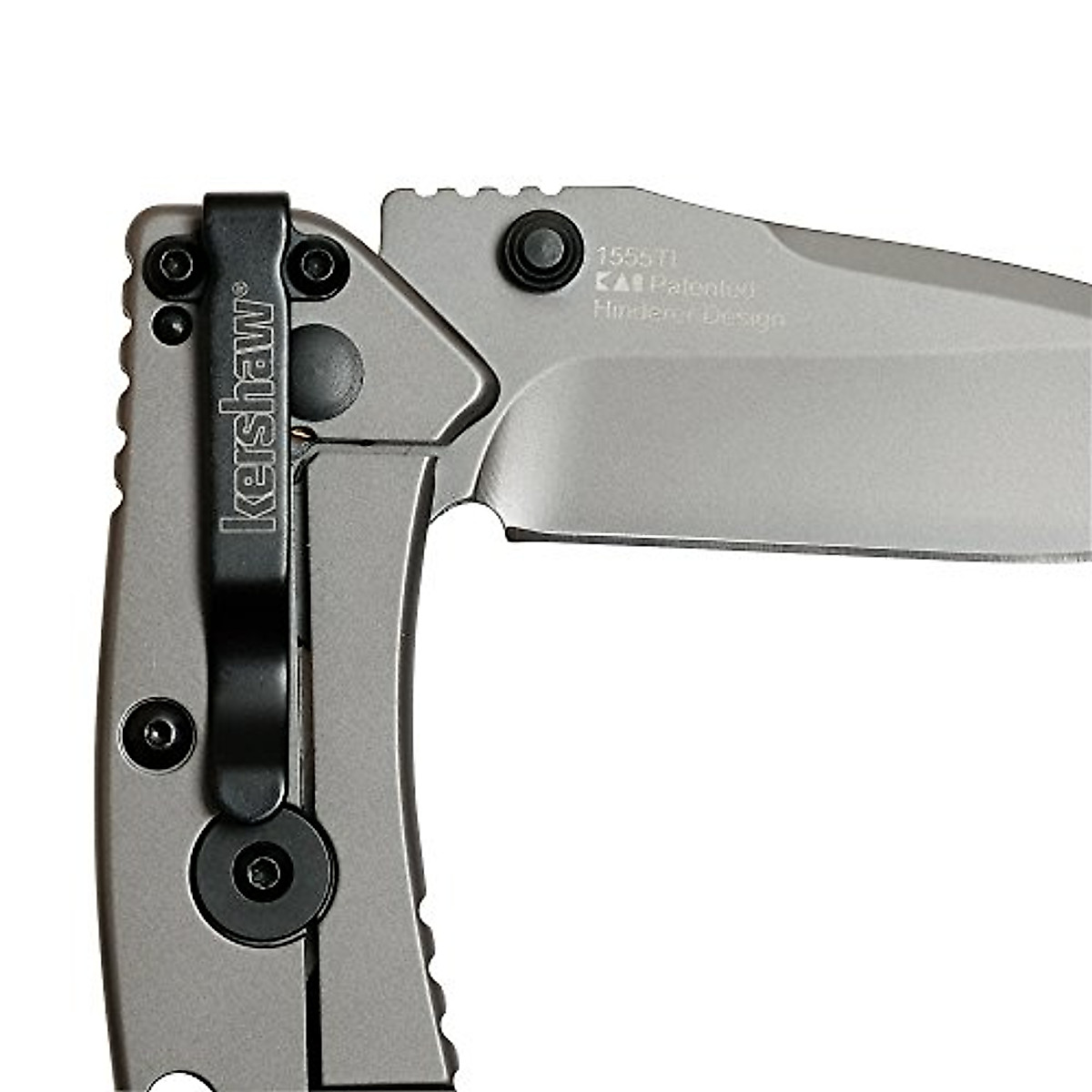 Kershaw Cryo Knife, 2.75" Stainless Steel Drop Point Blade, Assisted Opening Everyday Carry Pocket Knife