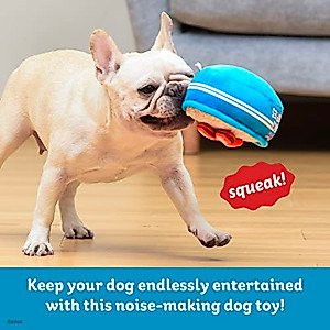 Kellogg's for Pets 6” Rice Krispies Plush Squeak Toy Dogs | Officially Licensed Pet Products | Food Themed Dog Toys, Rice Krispies Cereal, Funny Pet Gift Ideas
