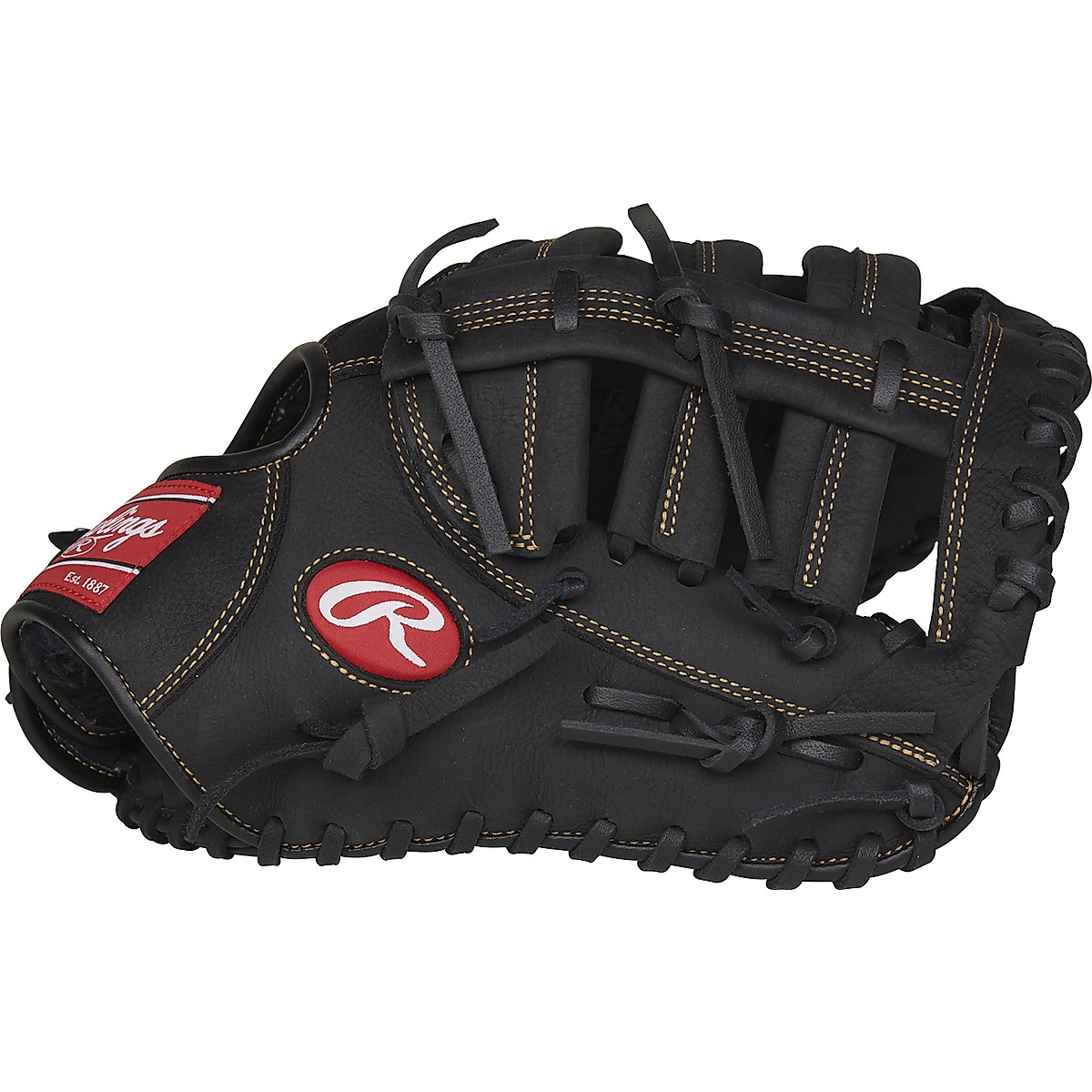 Rawlings | RENEGADE Baseball First Base Glove | Left Hand Throw | 12.5" - Single Post Double Bar Web