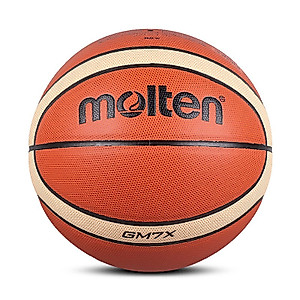 Molten Official Size #7 GM7X Classic Ball in/Outdoor Training Basketball Match Ball, Basketball Size 7