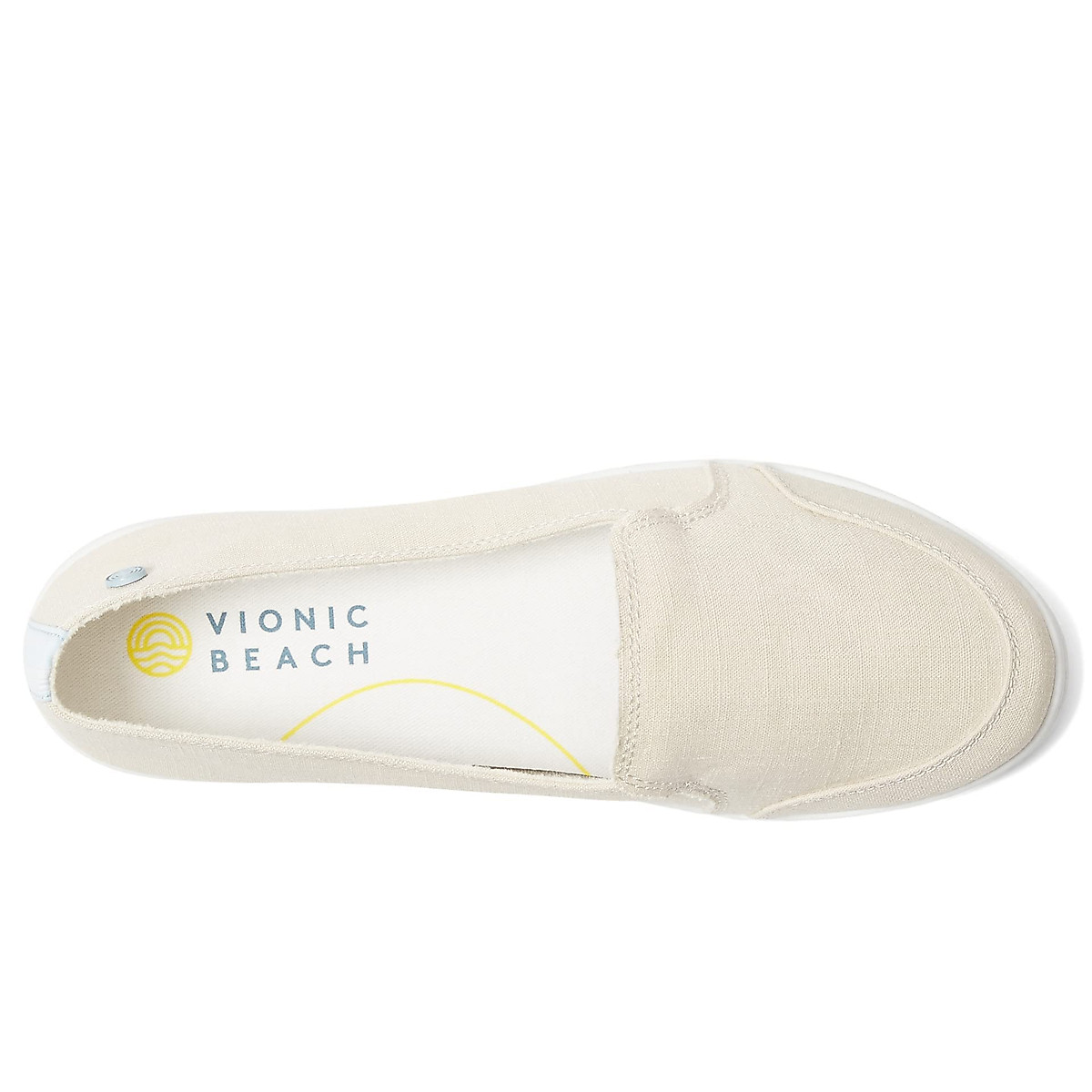 Vionic Beach Manzanita Cream Linen 7 M