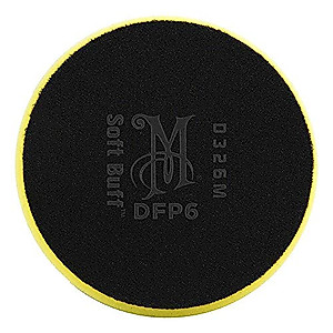 Meguiar's DFP6 6" DA Foam Polishing Disc - Dual Action Polishing Pad Enhances High Gloss