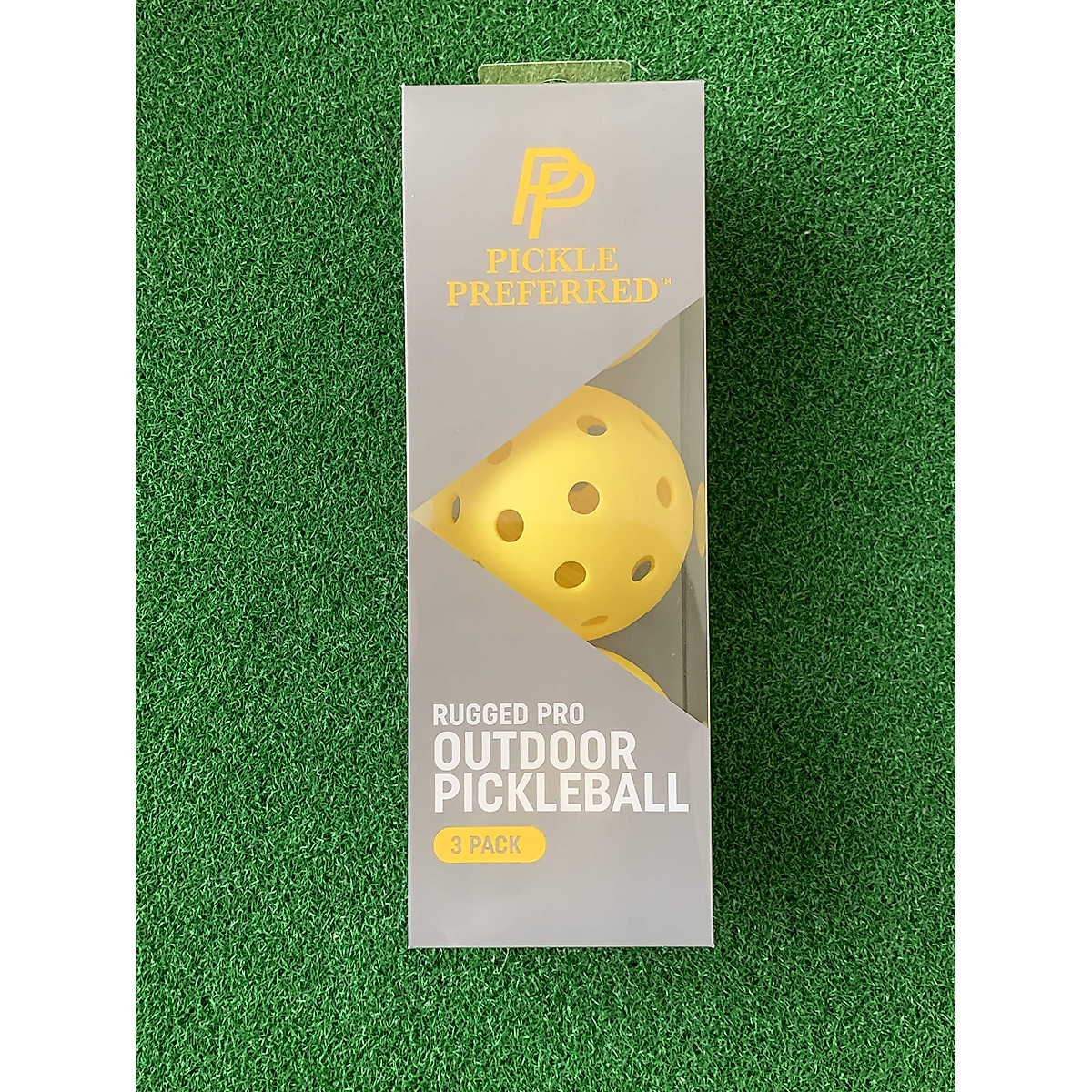 Pickle Preferred - Rugged Pro | Rebound & Reflex | Outdoor Pickleballs 3-Pack