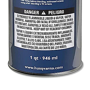 Husqvarna 584309701 XP Pre-Mixed 2-Stroke Fuel and Engine Oil Quart (6 Pack)