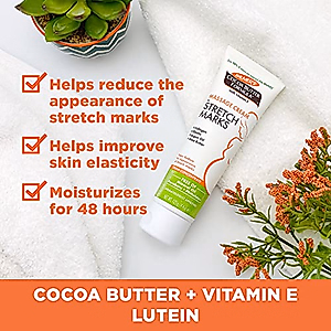 Palmer's Cocoa Butter Formula Massage Cream for Stretch Marks and Pregnancy Skin Care, 4.4 Ounces (Pack of 2)