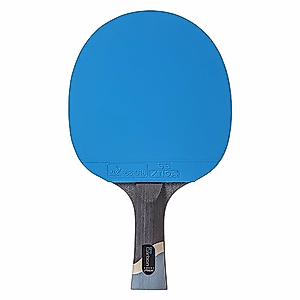 STIGA Pro Carbon Performance-Level Table Tennis Racket with Carbon Technology for Tournament Play - Red and Blue Colors