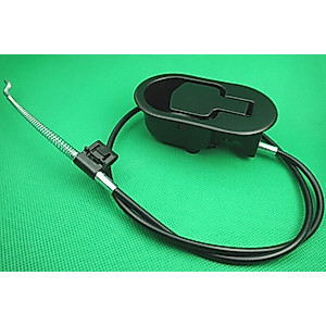 Pmsanzay Recliner Replacement Parts - Universal Black Metal Pull Recliner Handle with Cable - fits Ashley/Lane/Lazy Boy/Berkline and Major Recliner Brands Couch Style Pull Chair Release Handle Sofa