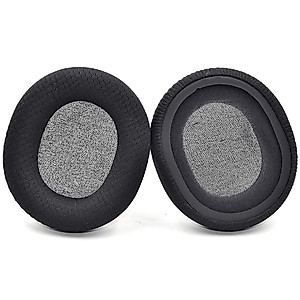 Arctis 3/5 / 7/9 Replacement Black Fabric Ear Pads Cushion Compatible with SteelSeries Arctis 3 / Arctis 5 / Arctis 7 Arctis 9 / Arctis 1 / Arctis pro Lossless Wireless Gaming Headset Headphone
