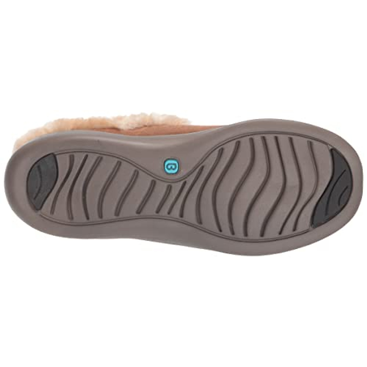 BZees Womens Crush Loafer Toffee Microfiber 9.5 M