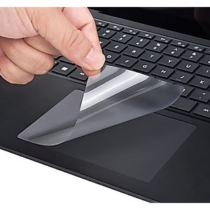 [2PCS] Trackpad Protector for Microsoft Surface Laptop 5 4 3 13.5 Inch Touch Pad Cover Anti-Scratch Anti-Water for 2019-2022 Microsoft Surface Laptop 5 4 3 13.5 Trackpad Skin Accessories, Clear