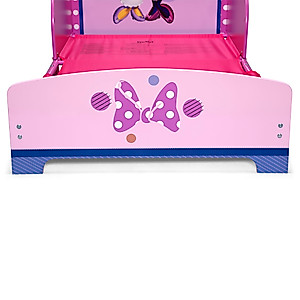Delta Children Wood and Metal Toddler Bed, Minnie Mouse