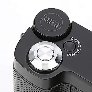 wendeekun 2.7K Digital Camera, 48MP High Definition DSLR Camera, 3.0 Inch TFT Color LCD Screen, 180 Degree Rotation, with Automatic Flash, USB Charging, Support Up to 128GB Memory Card