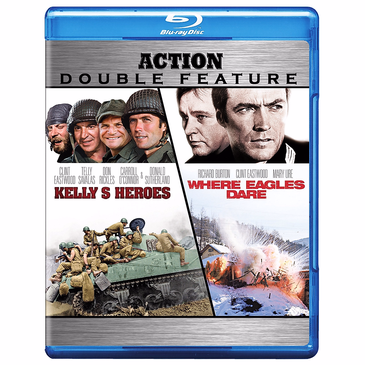 Kelly's Heroes / Where Eagles Dare (Action Double Feature) [Blu-ray]