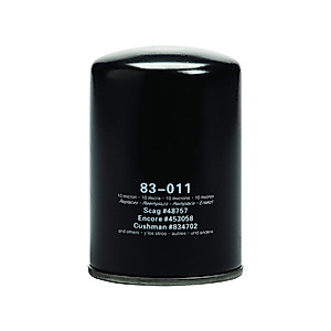 Oregon 83-011 Transmission Oil Filter Replaces Scag 48757, Encore 453058