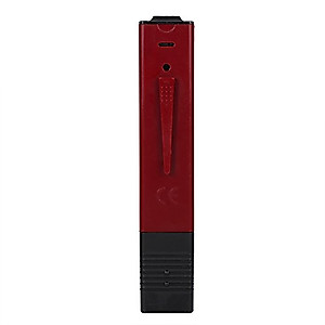 GOWENIC TDS Meter, 0~9999ppm -2% Accuracy Testing Water Quality, Temp Portable Pen Type Meter, for Aquariums,RO System,Swinging Pool， Etc (Red)