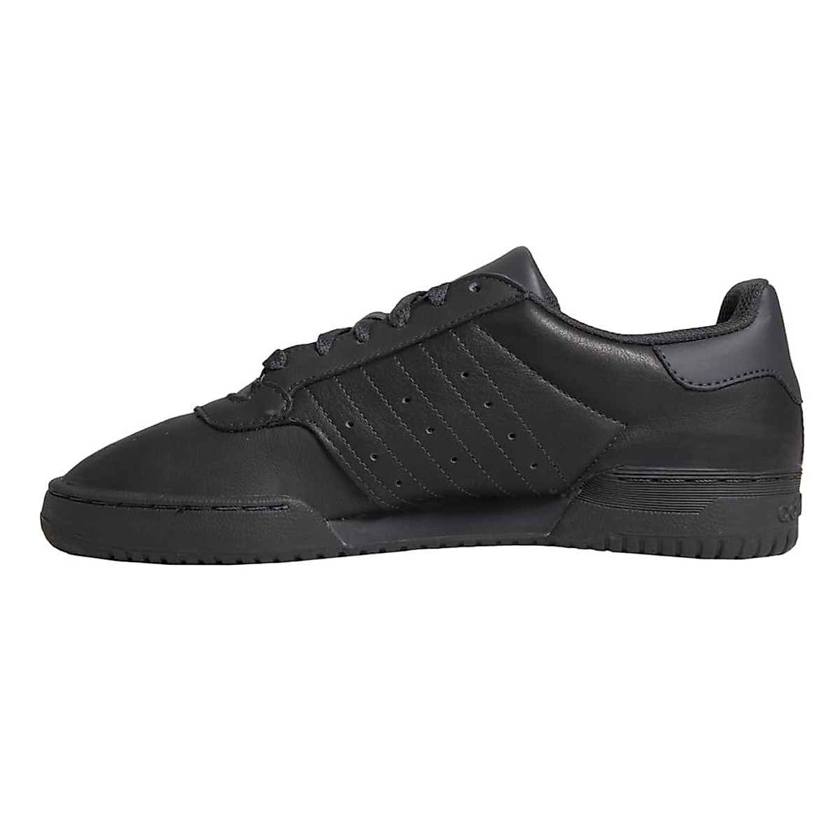 adidas Mens Yeezy Powerphase Lace Up Sneakers Shoes Casual - Black - Size 6 M