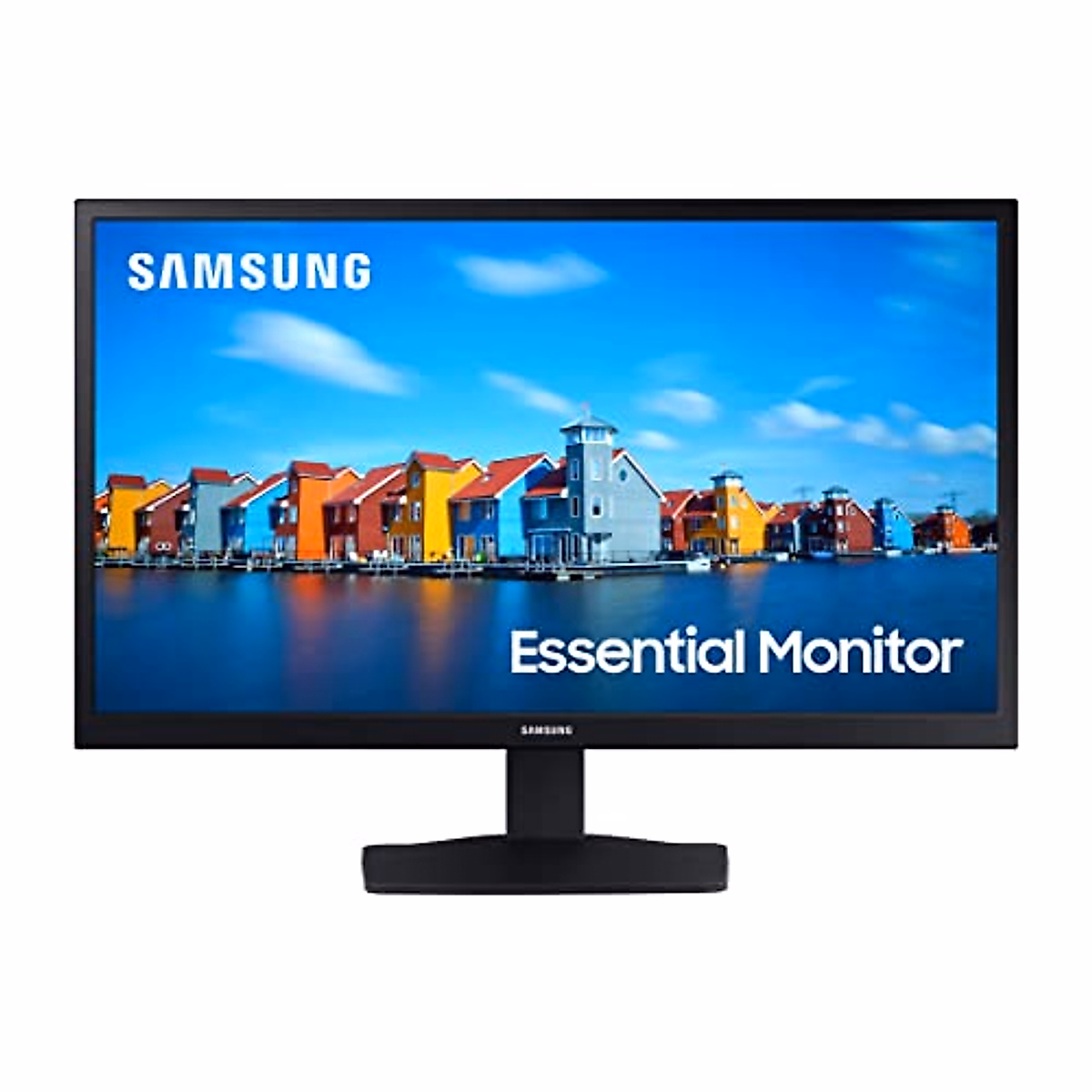 Samsung S33A Series 24-Inch FHD 1080p Computer Monitor, HDMI, VA Panel, Wideview Screen, Eye Saver & Game Mode (LS24A336NHNXZA), Black (Renewed)