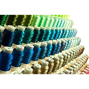 Mega Kit 260 Spools Polyester Embroidery Machine Thread