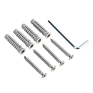 Sumnacon 16 Inch Towel Bar Towel Rod with Screws，Solid Wall-Mounted Stainless Steel Towel Rack Hanger Holder Organizer for Bathroom Kitchen, Silver