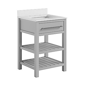 DHP Camden 24” Bathroom Vanity, Gray