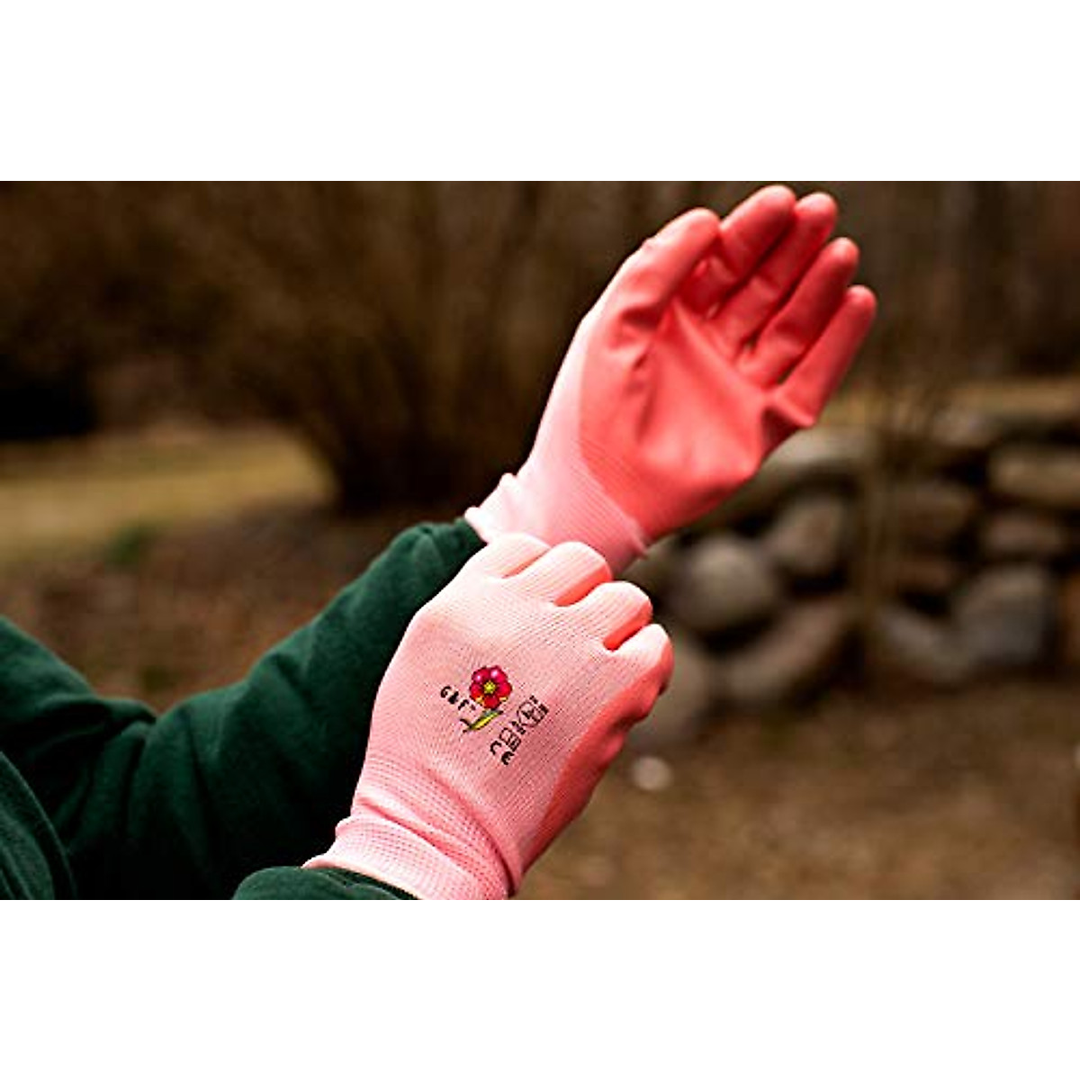 6 Pairs Women Gardening Gloves with Micro-Foam Coating - Garden Gloves Texture Grip - Working Gloves For Weeding, Digging, Raking and Pruning, Large, Assorted color