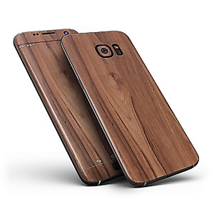 Design Skinz Design Skinz Smooth-Grained Wooden Plank Full-Body Wrap Decal Skin-Kit for The Galaxy S9 Plus