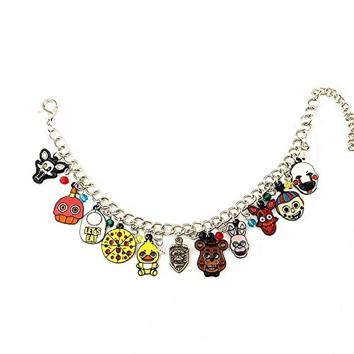 Community of Fandoms Halloween Horror Five Night Freddy Charm Bracelet Gifts for Girl Woman