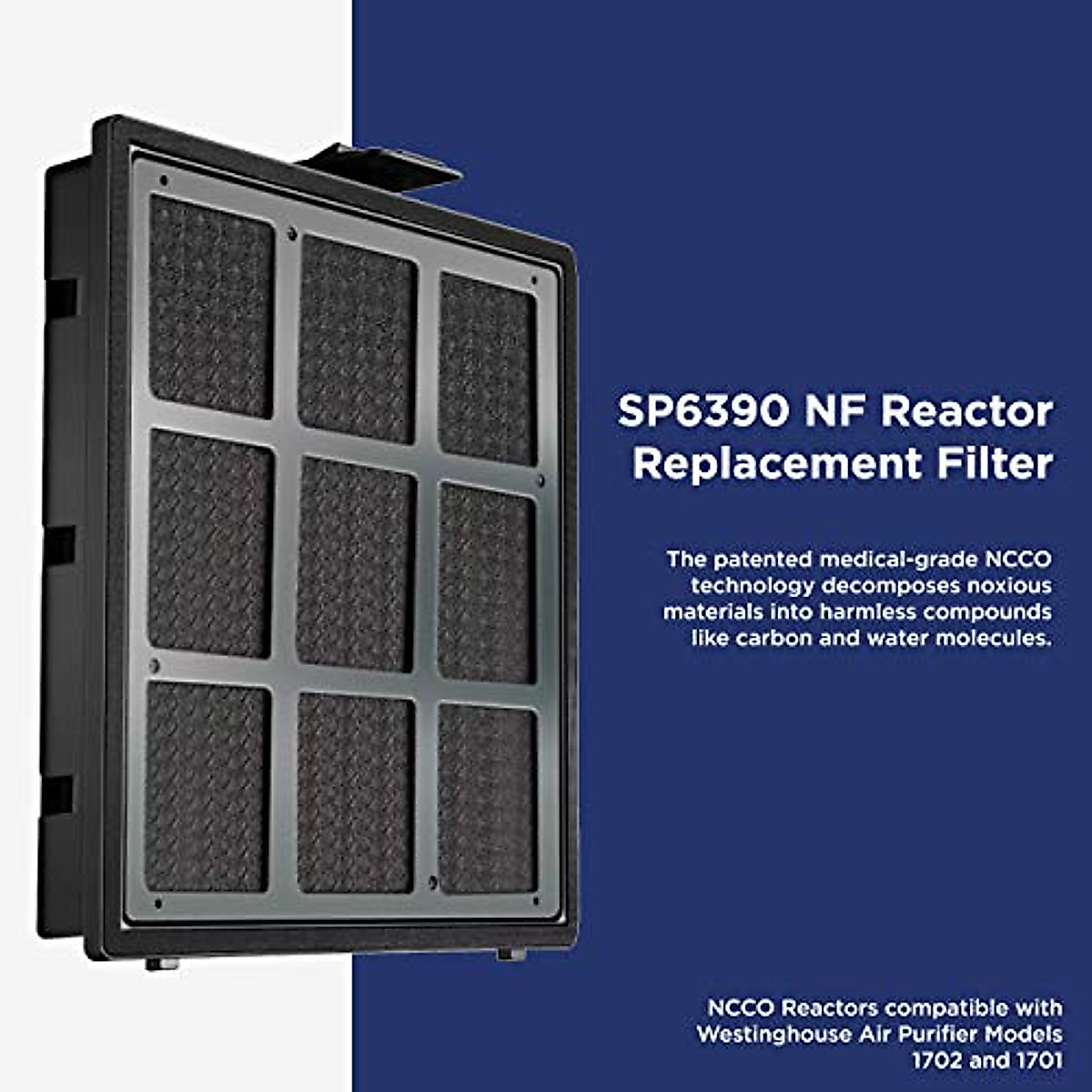 Westinghouse SP6390-NF Replacement Reactor for the 1701/1702 Air Purifier