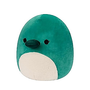 Squishmallows Original 14-Inch Selassi Green Platypus with Fuzzy White Belly - Large Ultrasoft Official Jazwares Plush